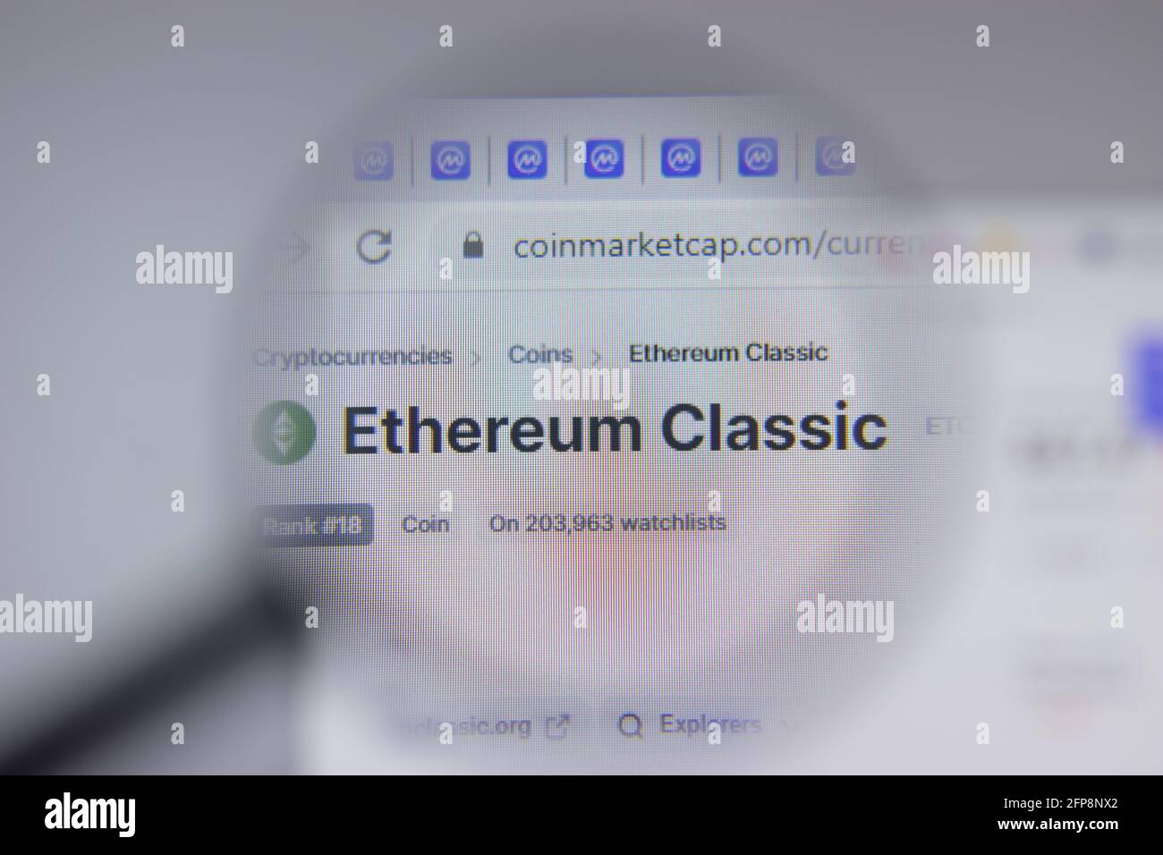 Ethereum logo hi-res stock photography and images - Alamy