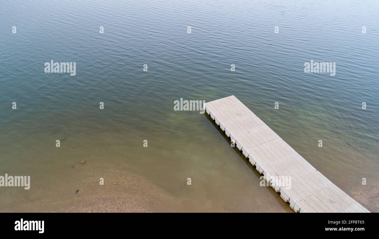 short dock for tying up your boat Stock Photo - Alamy