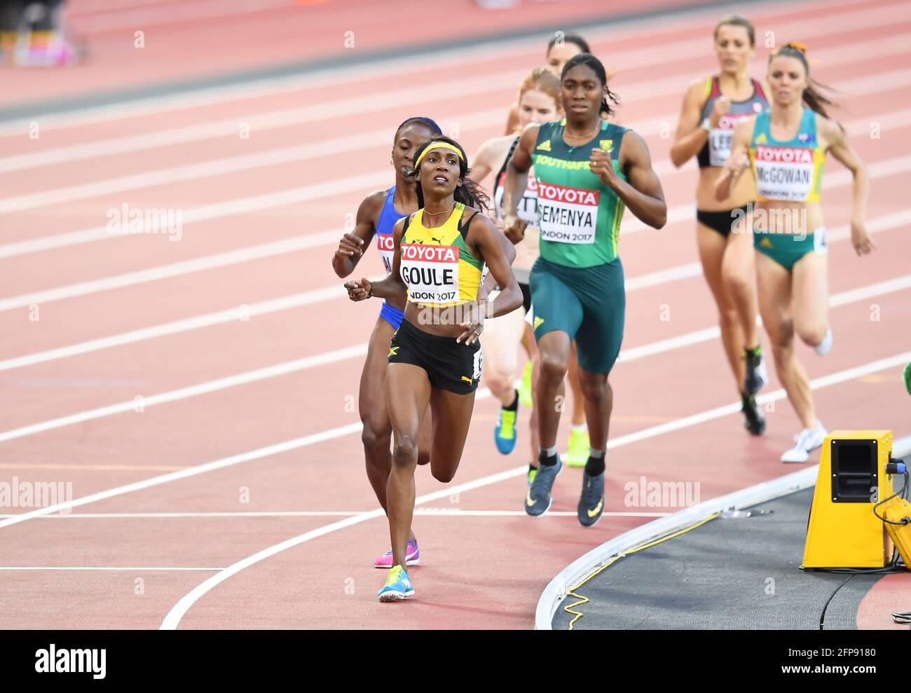 Natoya Goule (JAM), Rose Mary Almanza (CUB). 800 Metres Women, Heats ...