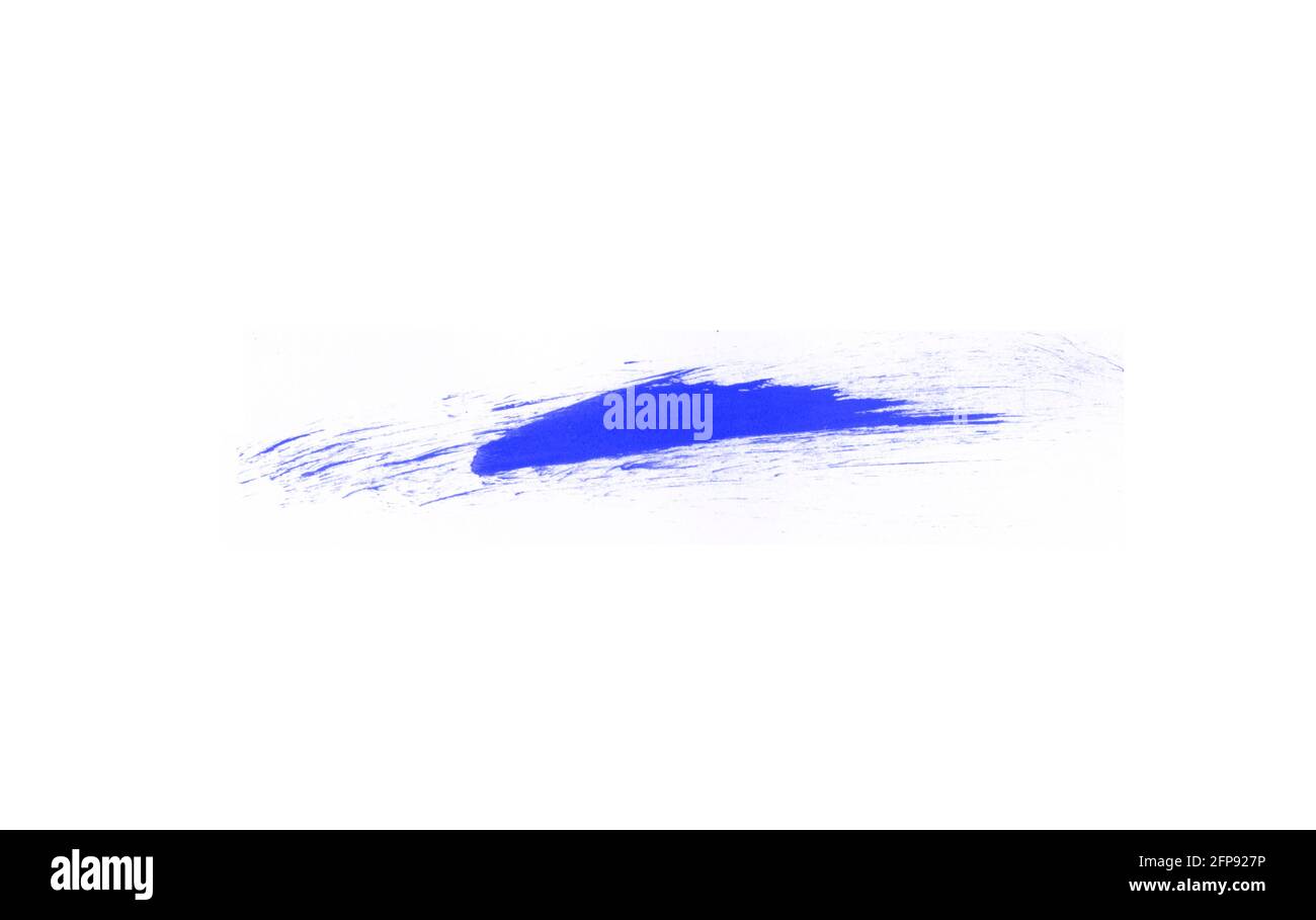 Abstract beautiful blue isolated brush for art painting. Brush for art ...
