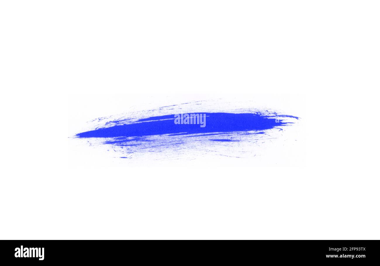 Abstract beautiful blue isolated brush for art painting. Brush for art ...