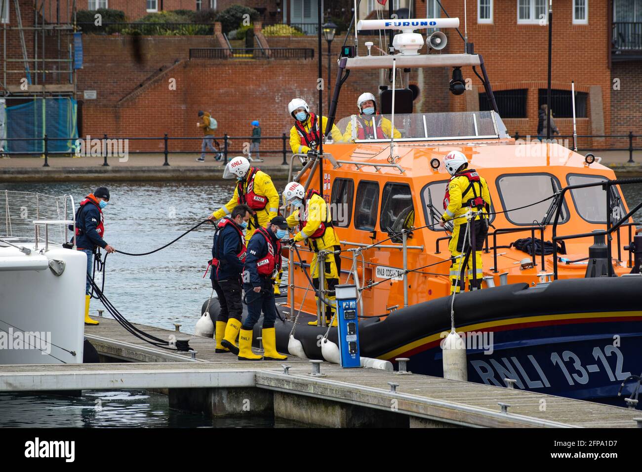 Rnli relief lifeboat hi-res stock photography and images - Alamy