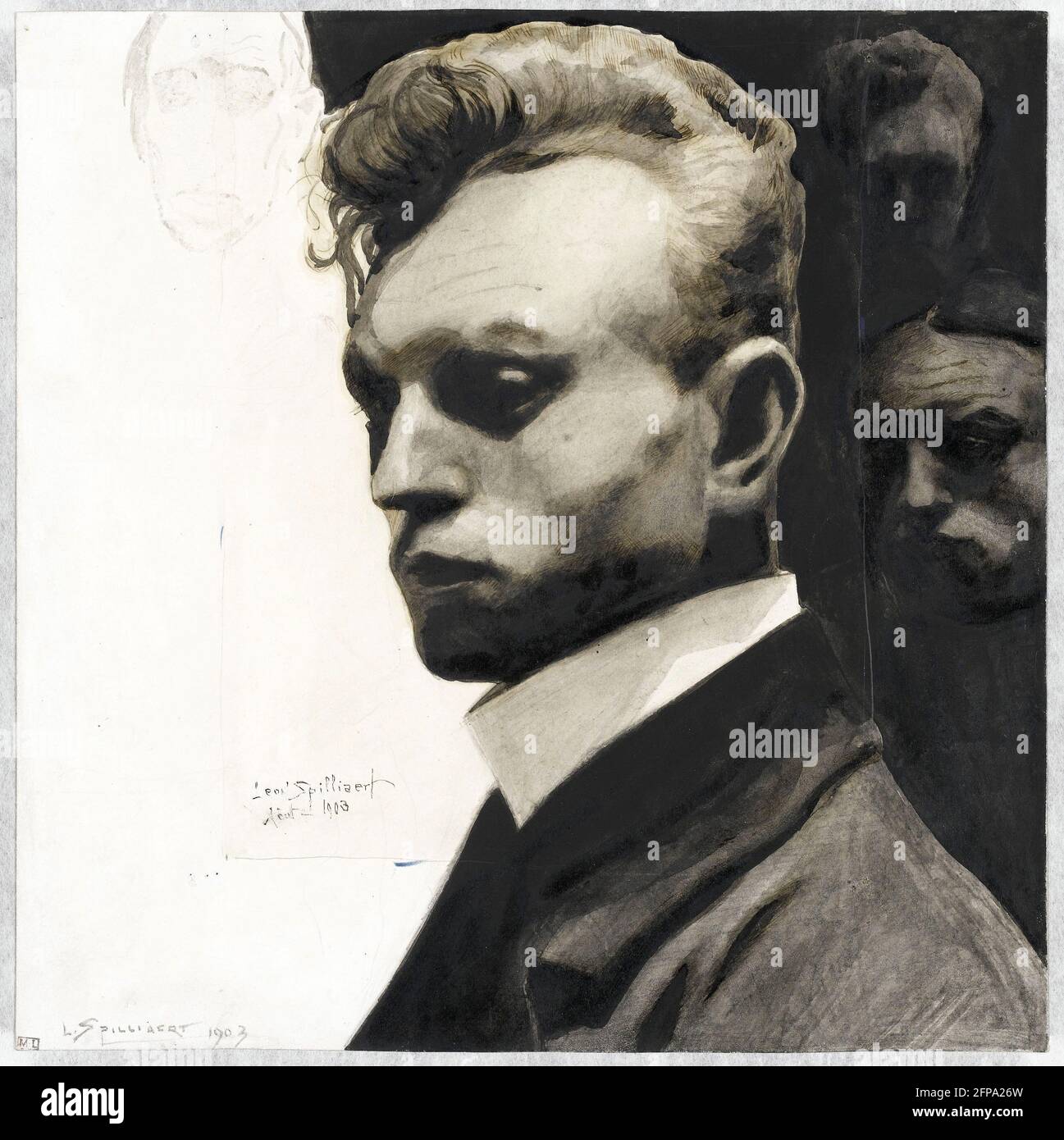 Leon spilliaert self portrait hi-res stock photography and images - Alamy