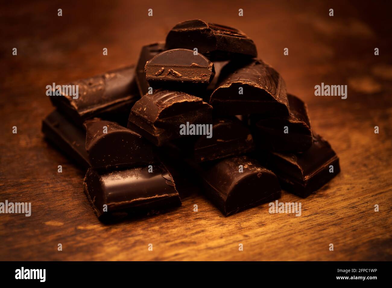 Sweet dark chocolate Stock Photo - Alamy