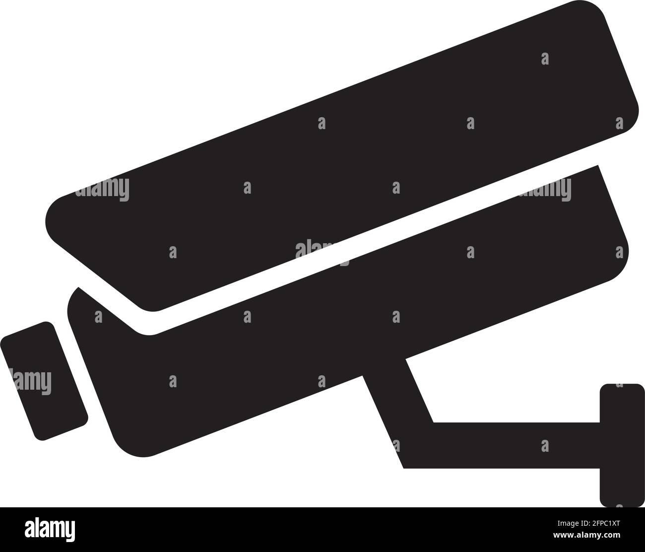 cctv camera silhouette Stock Vector Image & Art - Alamy