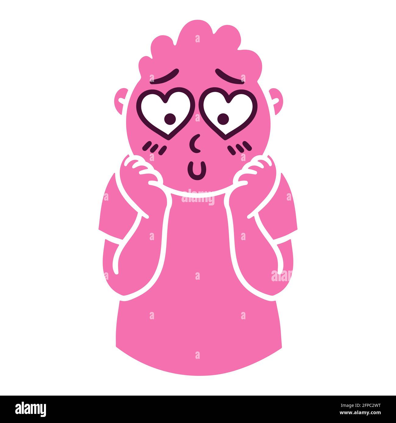 Feeling embarrassed Stock Vector Images - Alamy