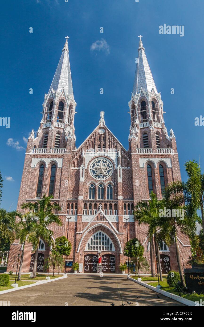 Myanmar church hi-res stock photography and images - Alamy