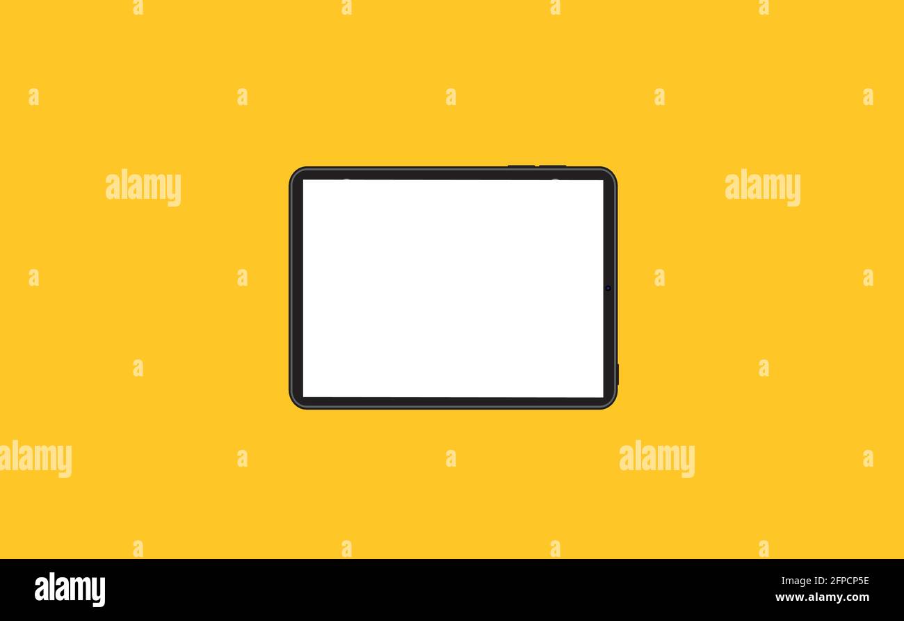Computer tablet cut out Stock Vector Images - Alamy