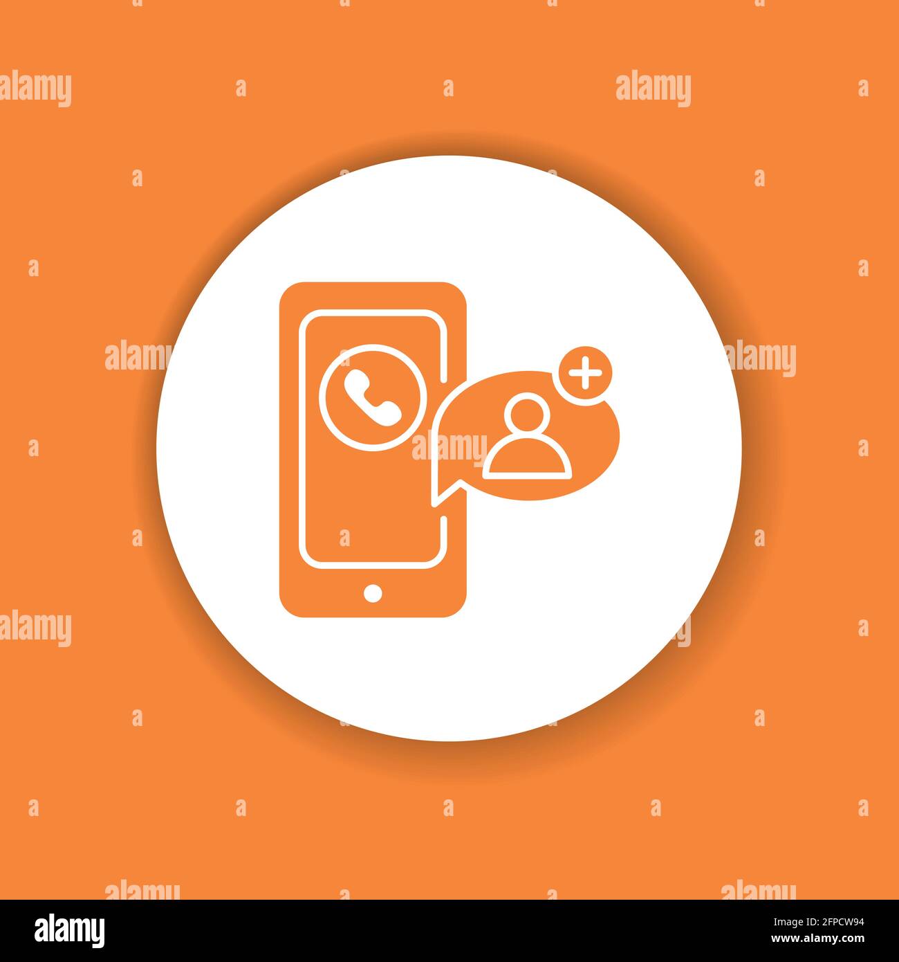 Compiling a contact database glyph color icon. Event management. Sign for web page, mobile app ...