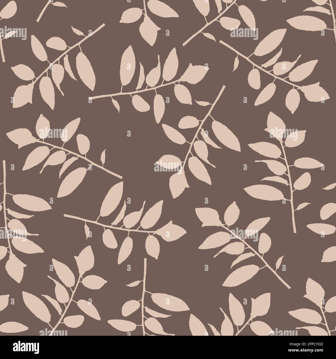 Botanical seamless pattern. Plant texture for fabric, wrapping ...