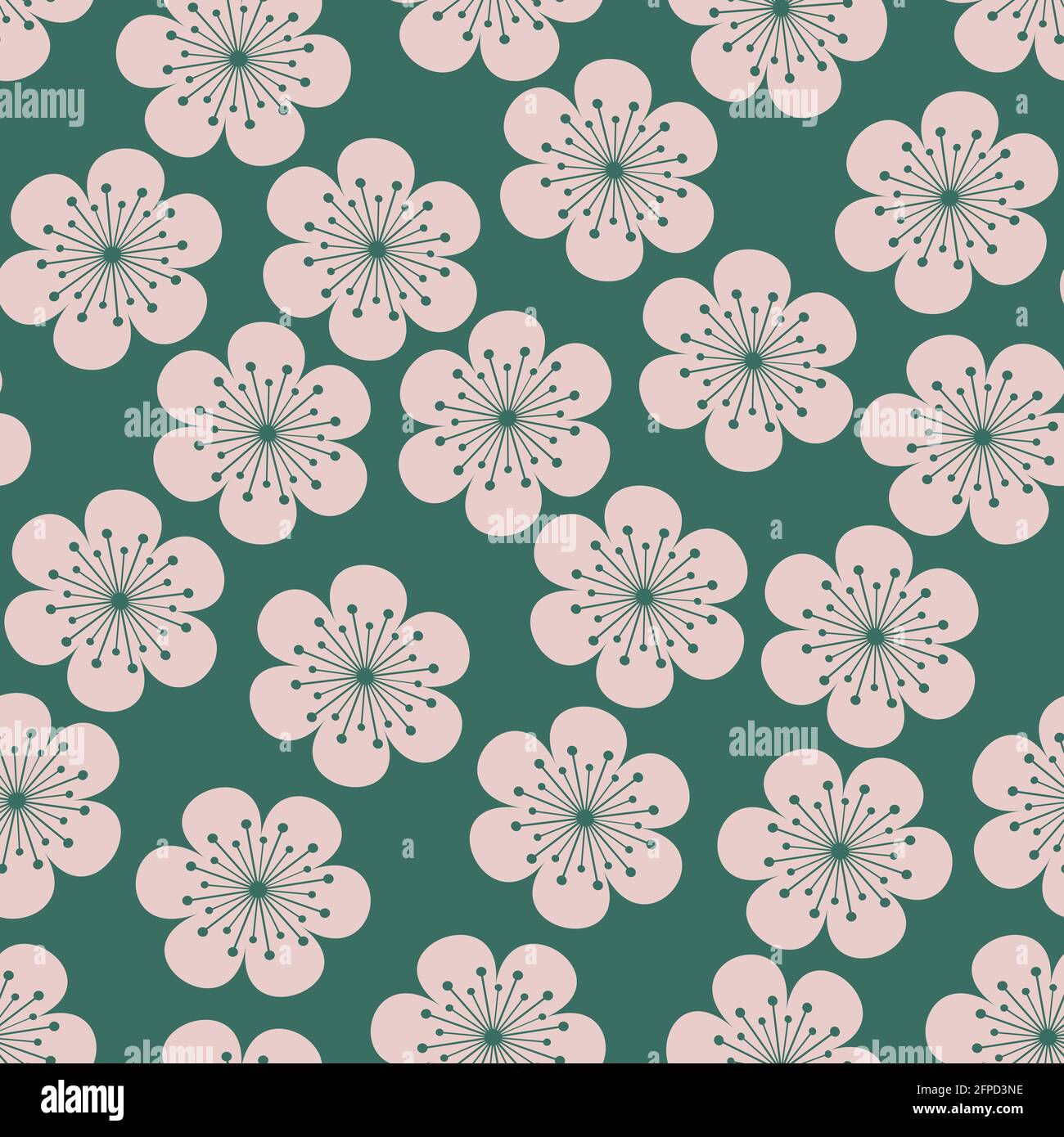 Botanical seamless pattern. Plant texture for fabric, wrapping ...