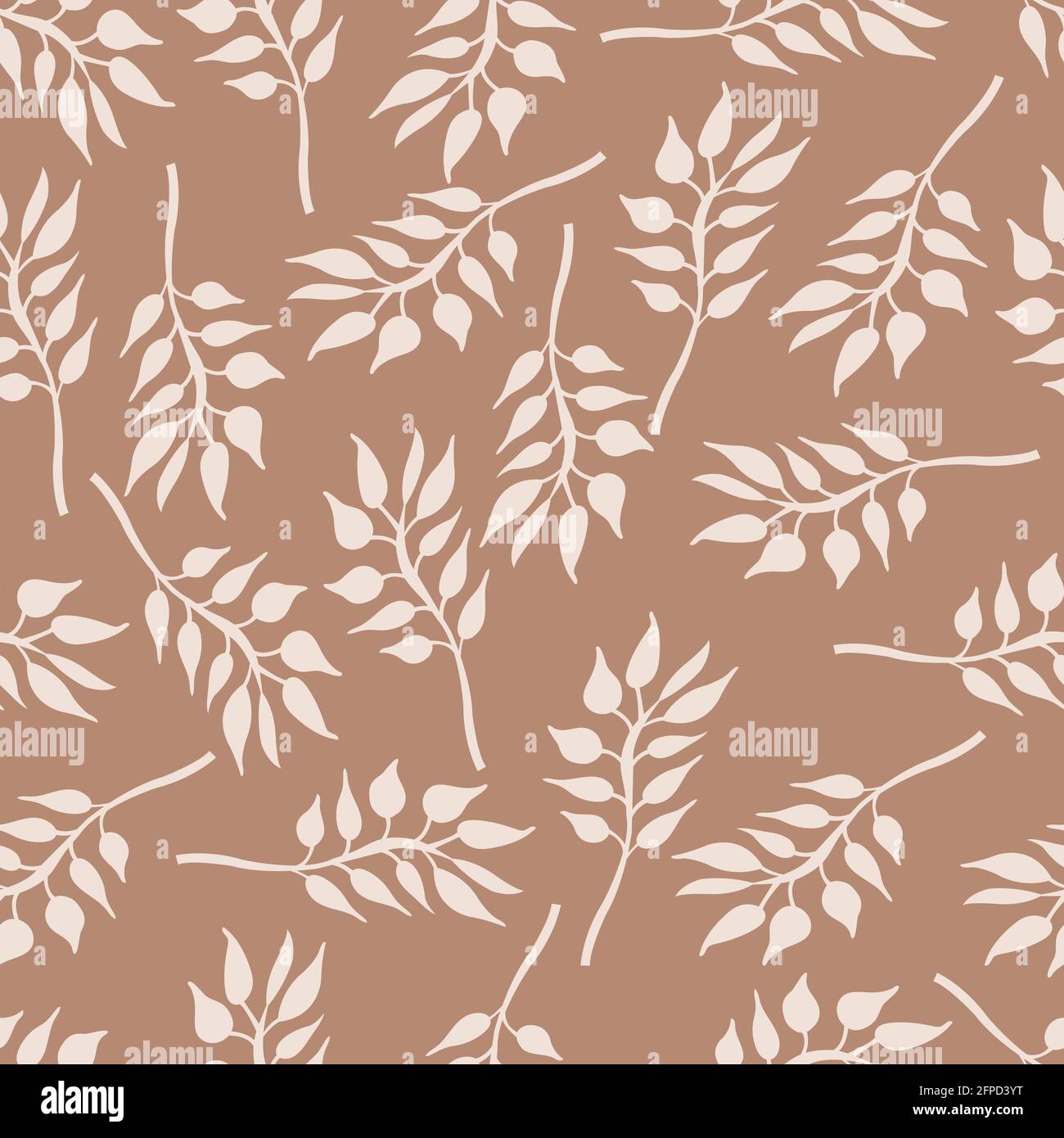 Botanical seamless pattern. Plant texture for fabric, wrapping ...