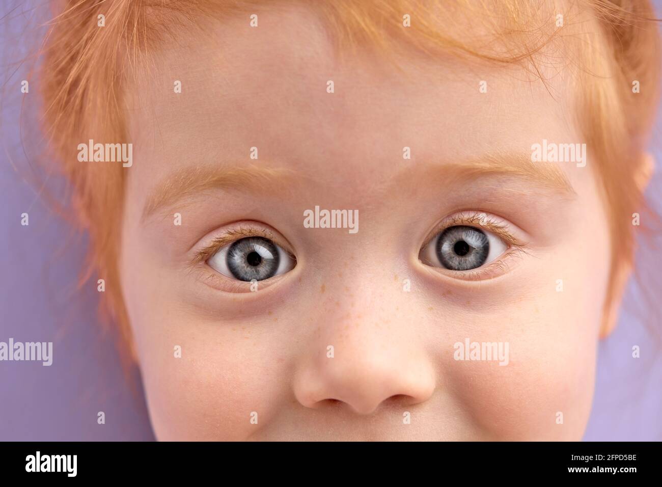 Natural Red Eyes Human