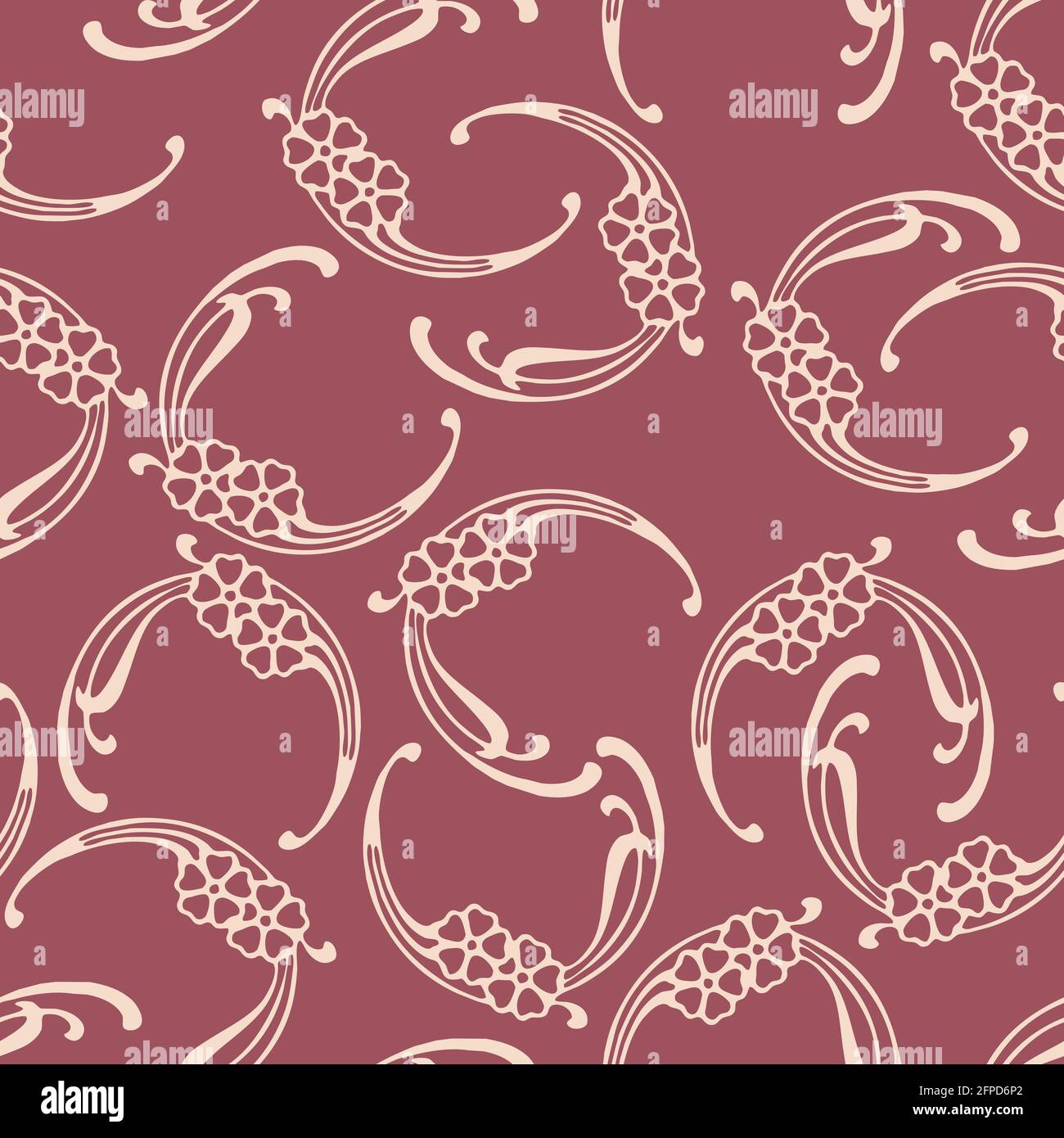 Botanical seamless pattern. Plant texture for fabric, wrapping ...