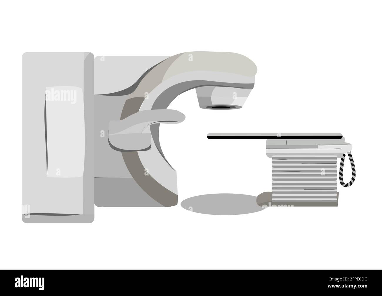 volumetric modulated arc therapy vector illustration Stock Vector Image ...