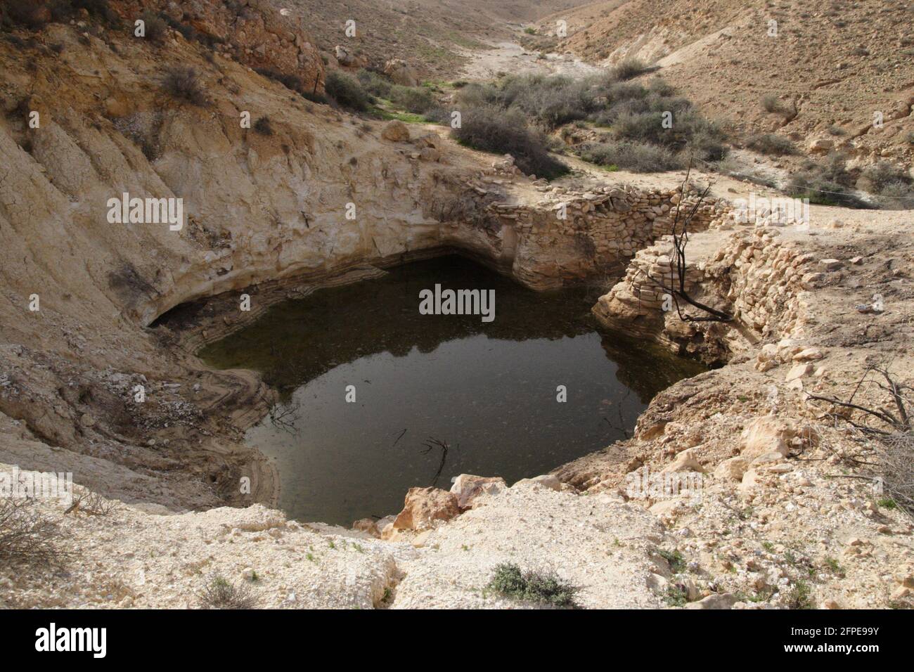 Ancient water reservoir built for agricultural use by ancient ...