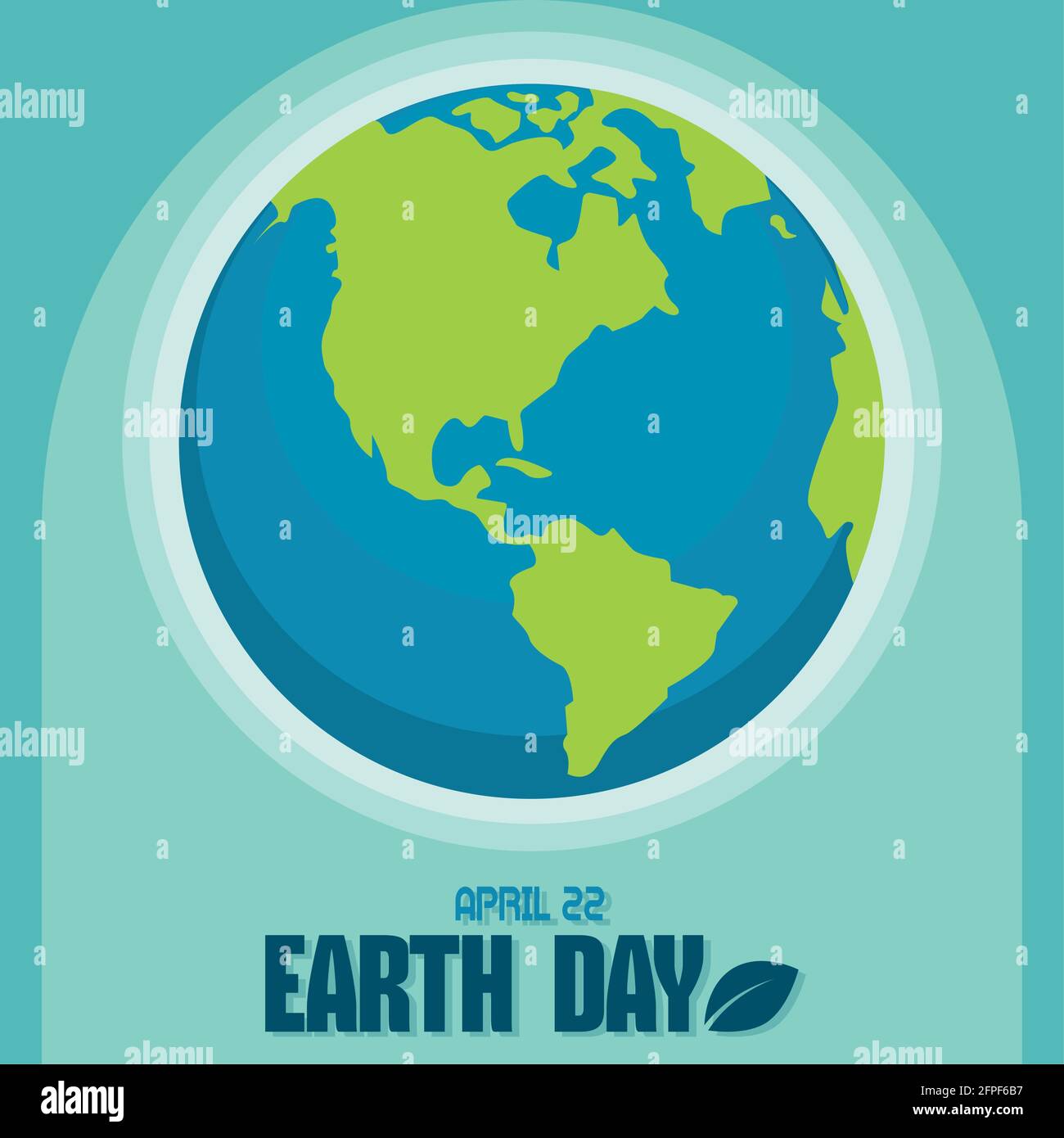 Earth day poster Planet Earth Vector illustration Stock Vector Image ...