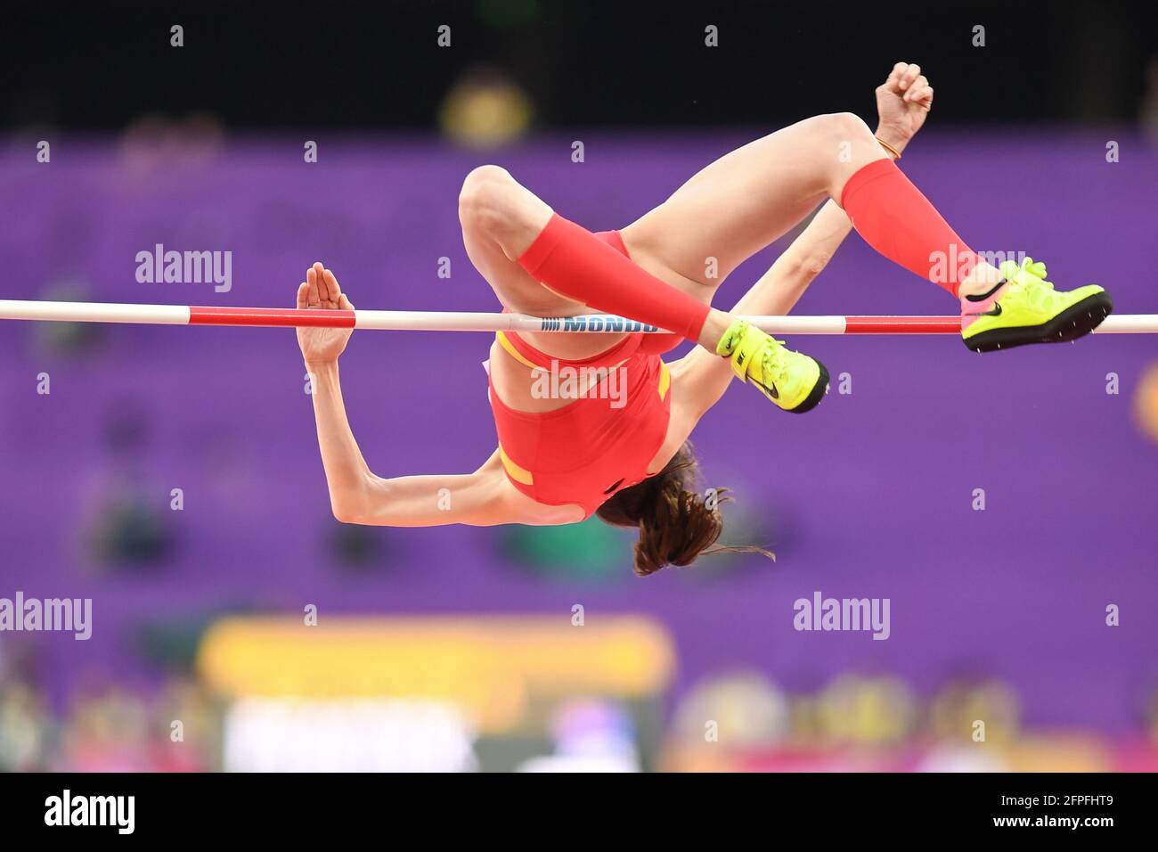 Ruth Beitia (Spain). High Jump Women, Qualification. IAAF Athletics ...