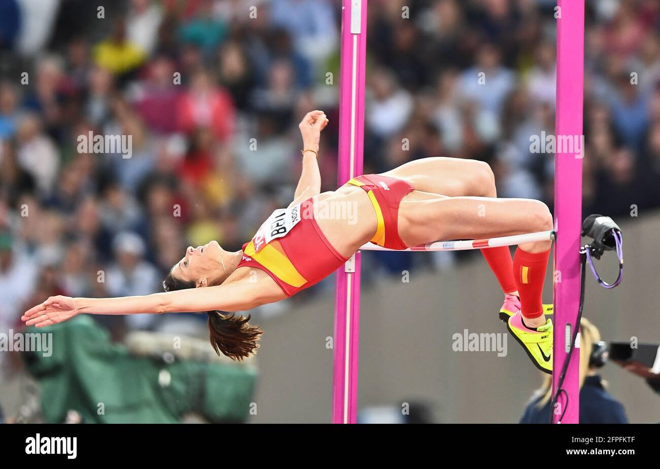 Ruth Beitia (Spain). High Jump Women, Qualification. IAAF Athletics ...