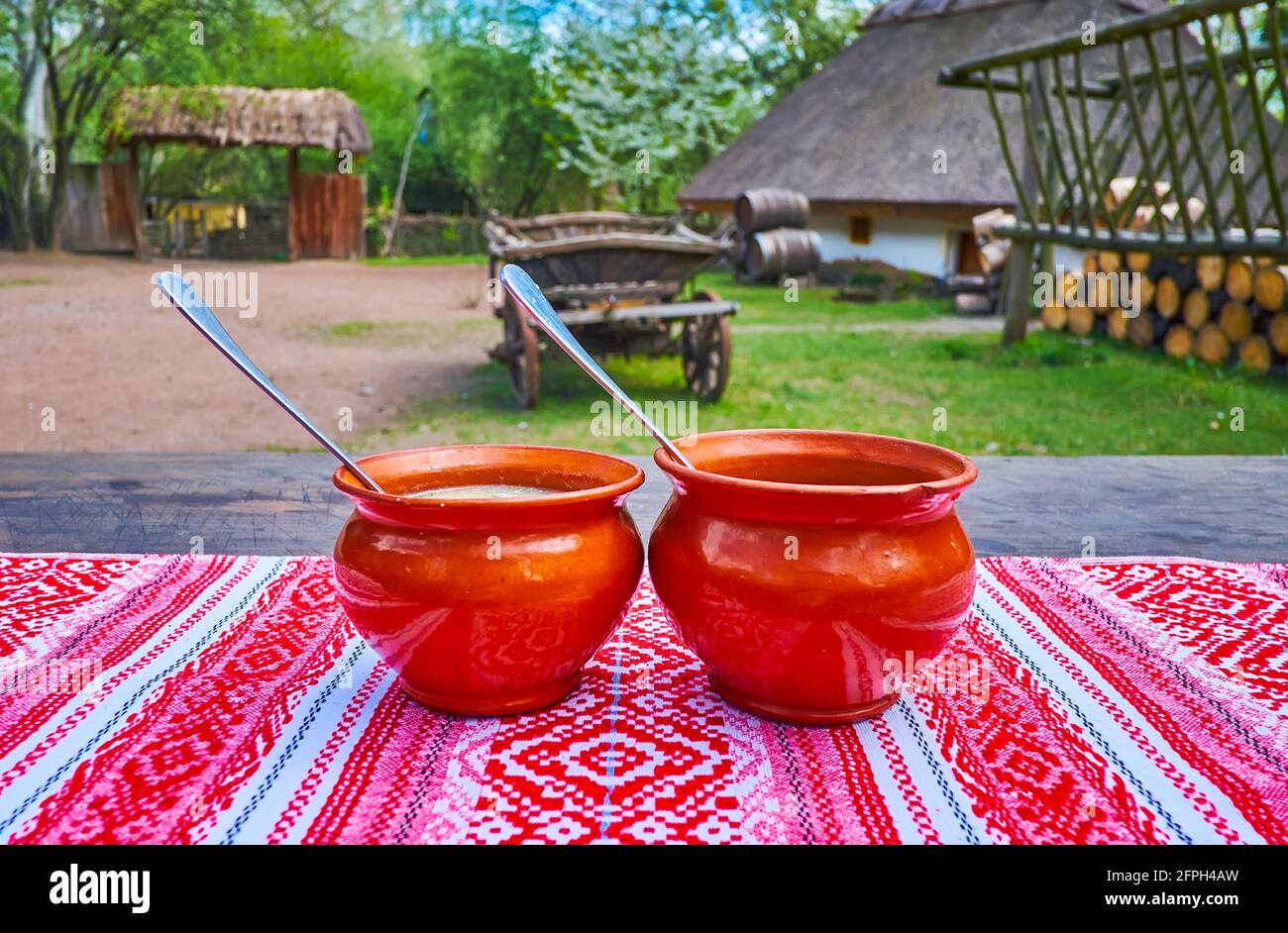 Cossack cuisine hi-res stock photography and images - Alamy