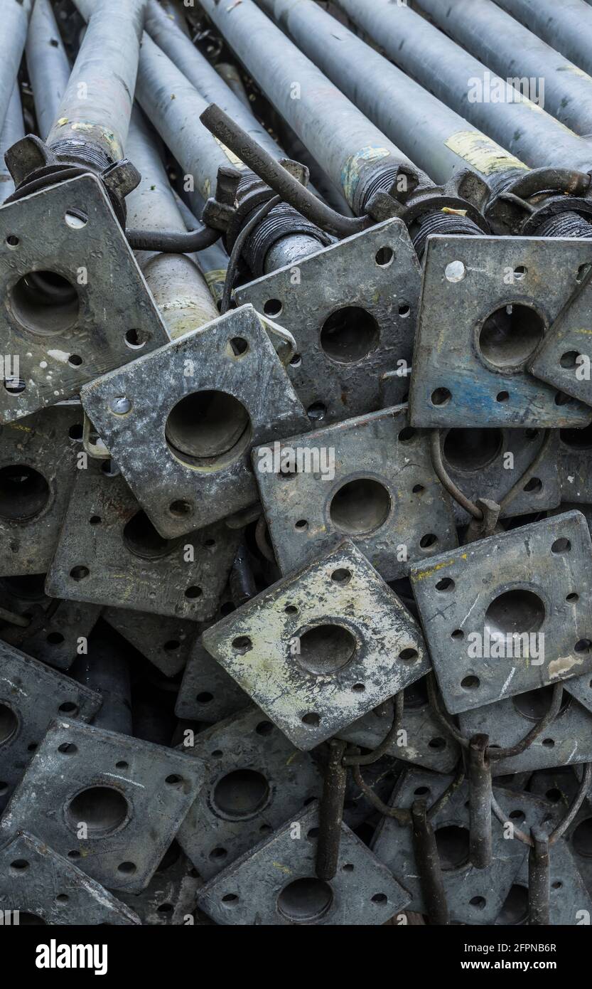 Scaffolding parts hi-res stock photography and images - Alamy
