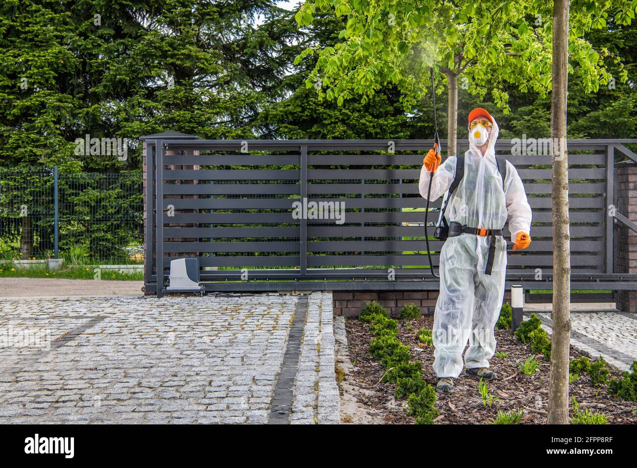 Fungicides and Insecticide Backyard Garden Trees by Professional Garden ...