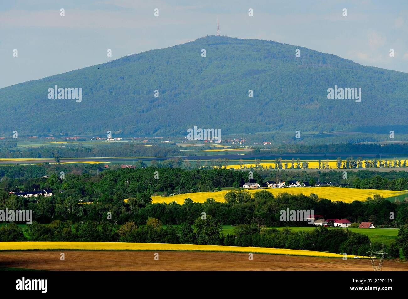 718 m above sea level, landscape, dolnoslaskie, landscape, mountain ...