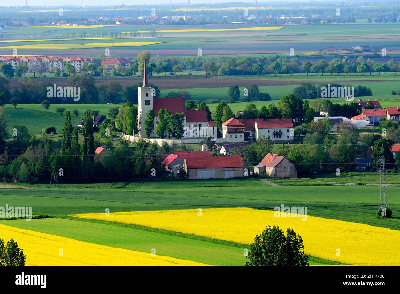 swidnica, lower silesia, dolnyslask, spring, landscape, old, town ...