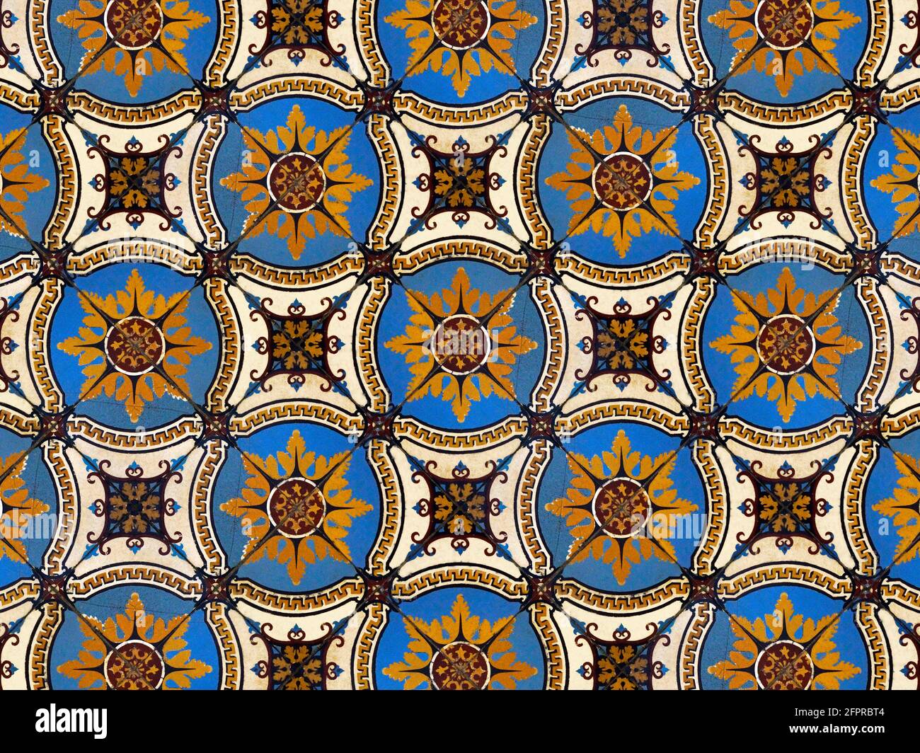 Old historic floor tiles hi-res stock photography and images - Alamy