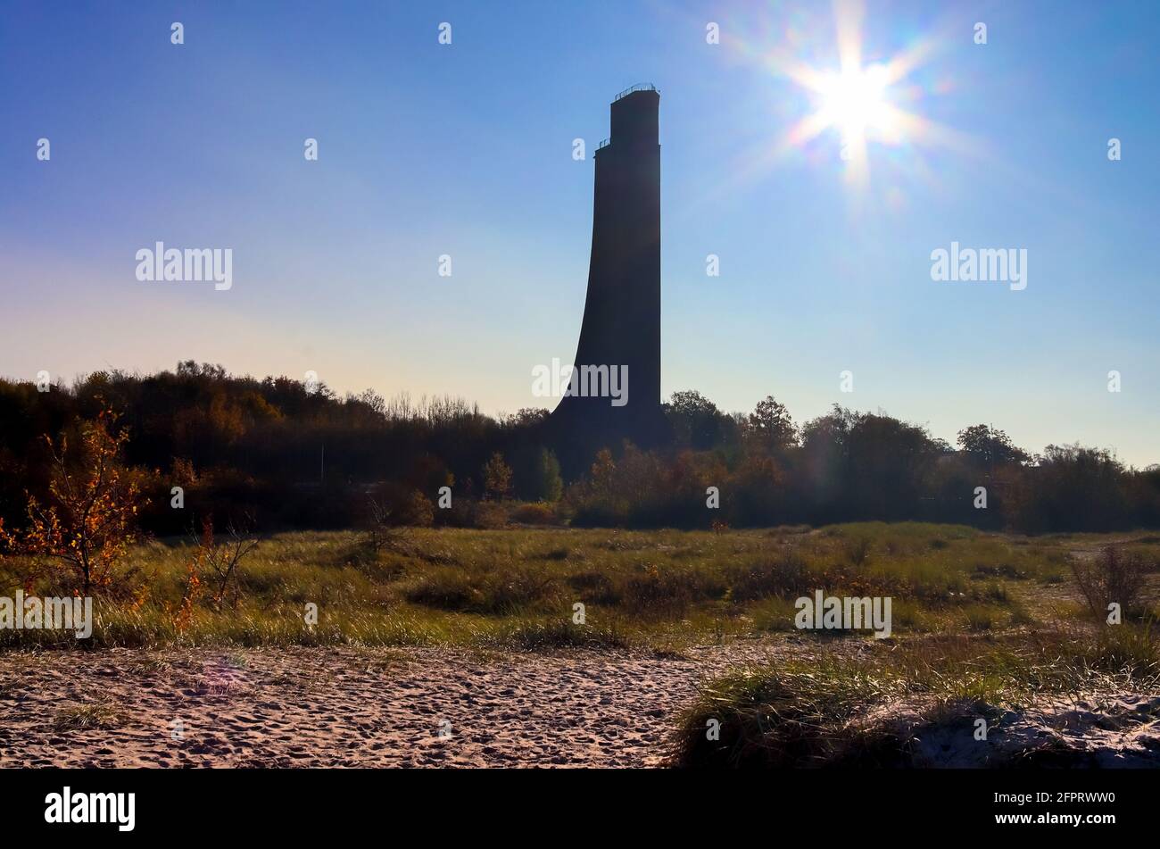 Huge world war monument at the beach of Laboe in Germany Stock Photo ...