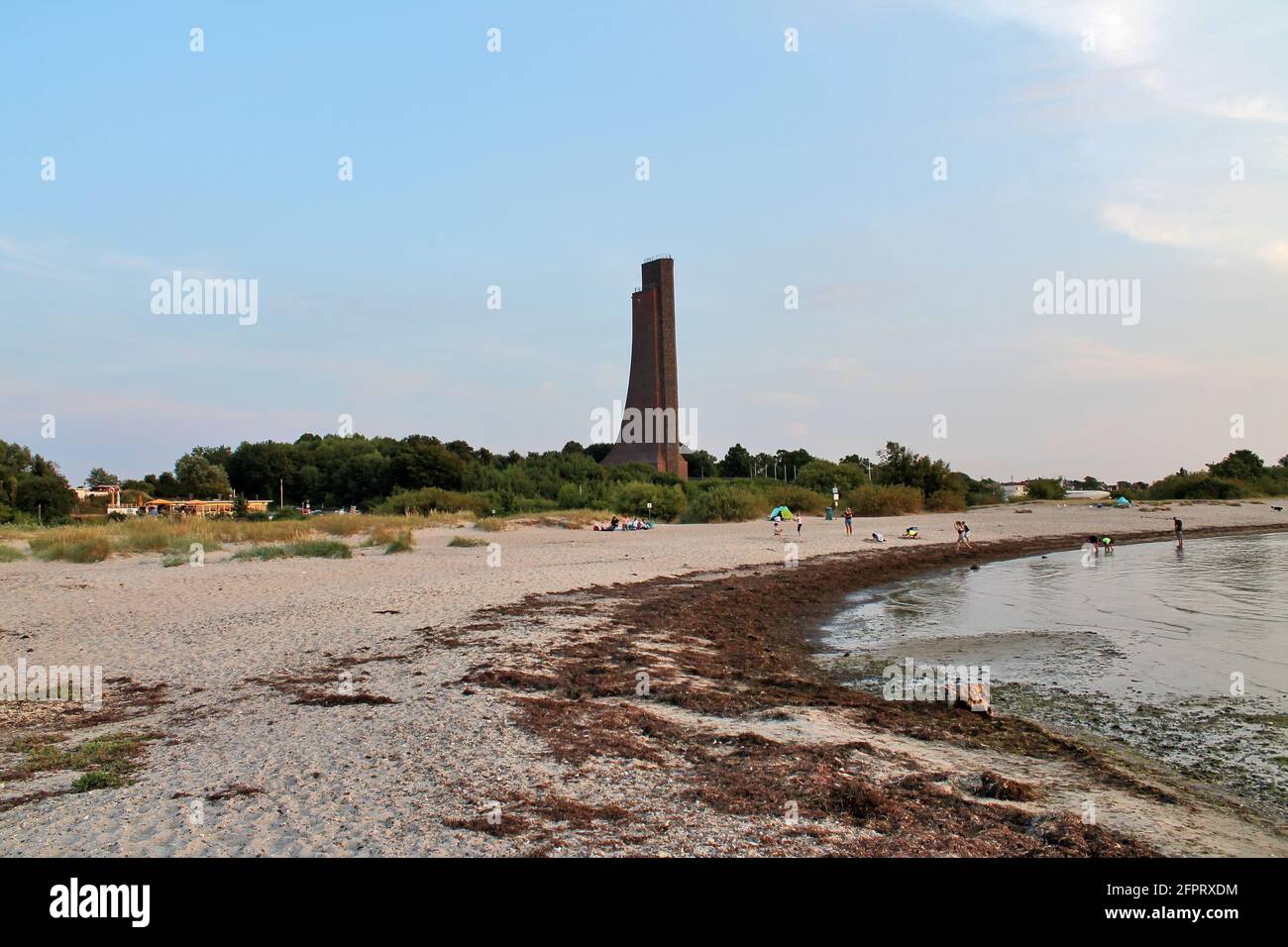 Huge world war monument at the beach of Laboe in Germany Stock Photo ...