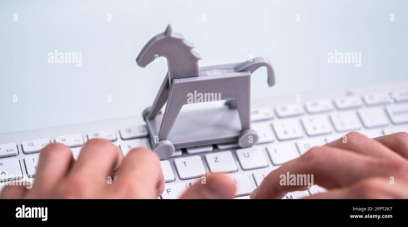 Trojan horse virus hi-res stock photography and images - Alamy
