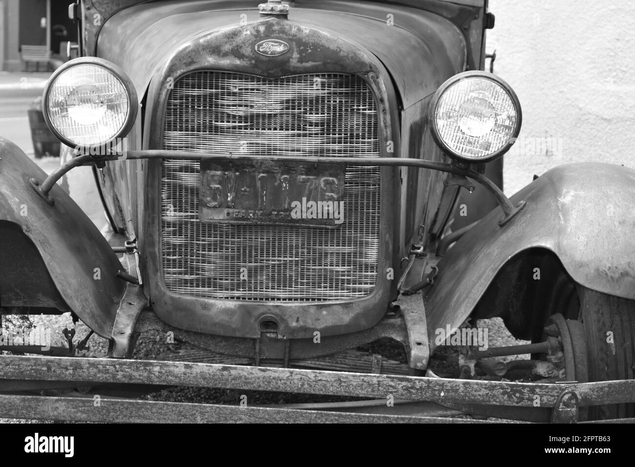 Ford car Black and White Stock Photos & Images - Alamy