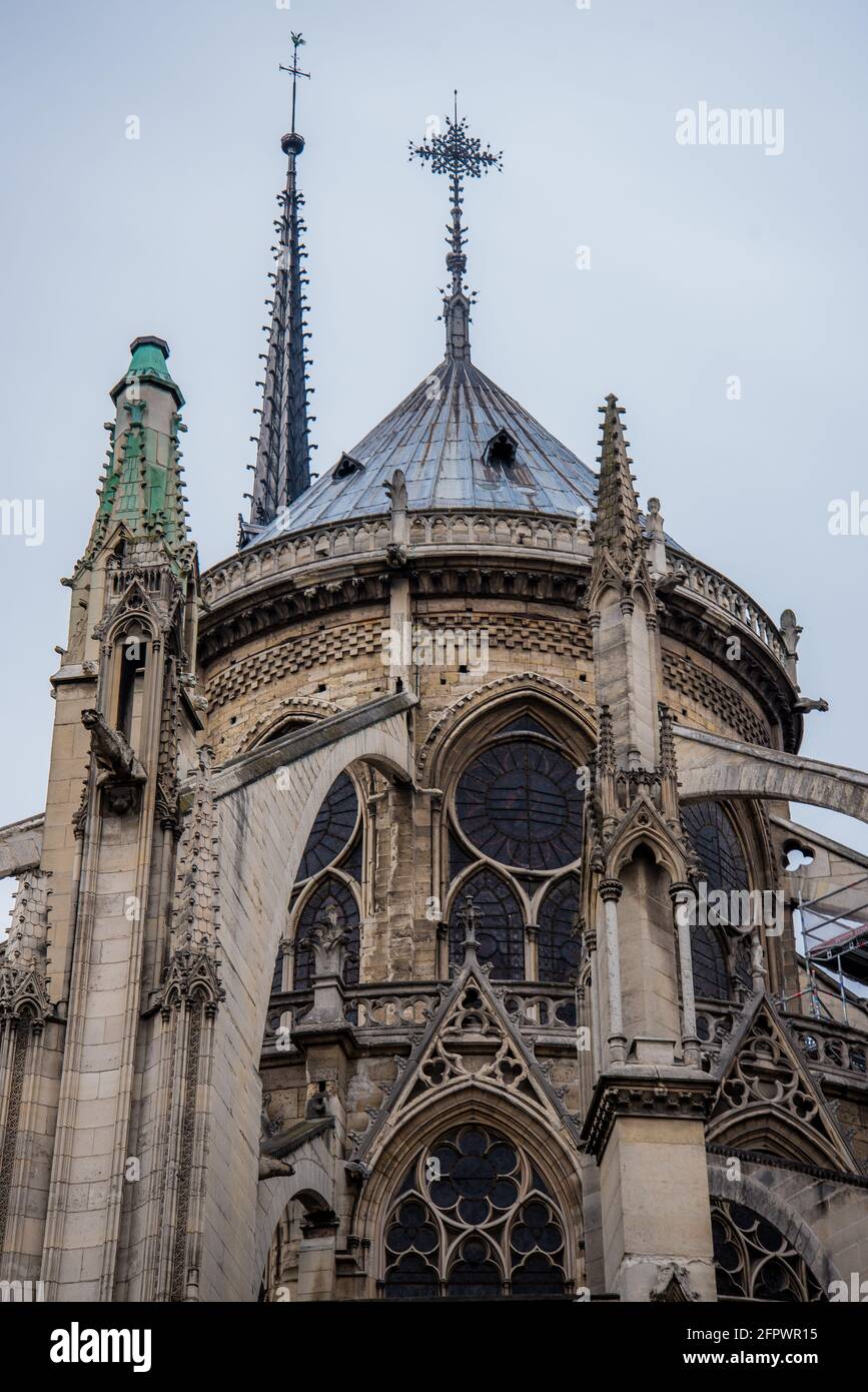 Paris, France - February 3, 2017: Detail close up view of the French ...