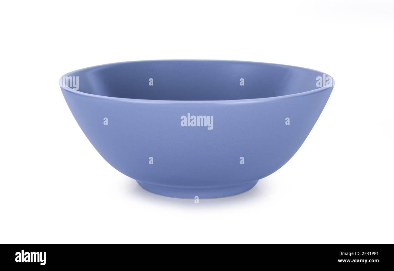 empty bowl isolated on white background Stock Photo - Alamy