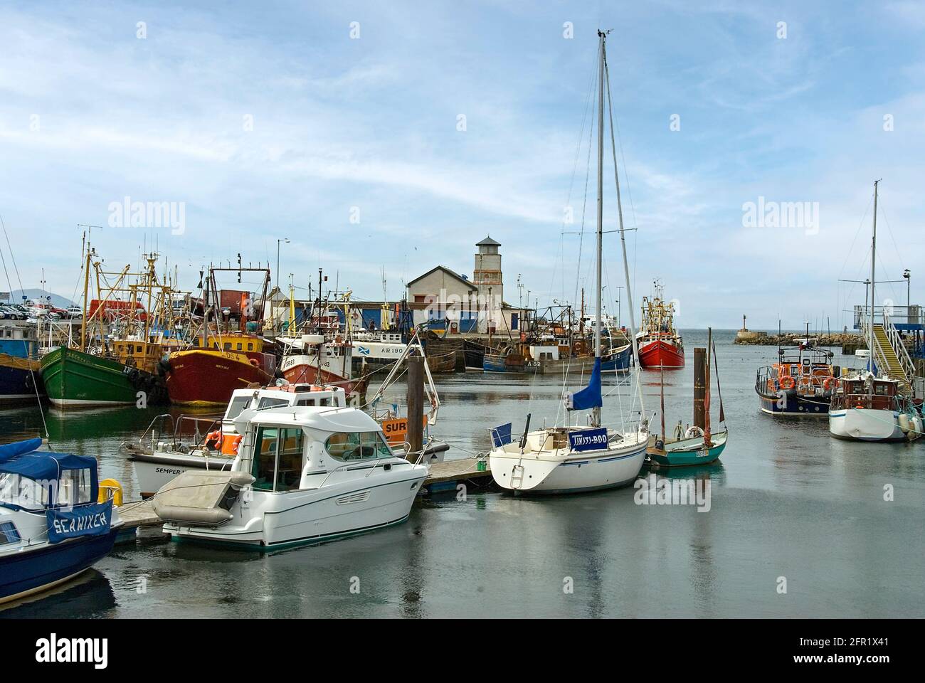 Girvan harbor hi-res stock photography and images - Alamy