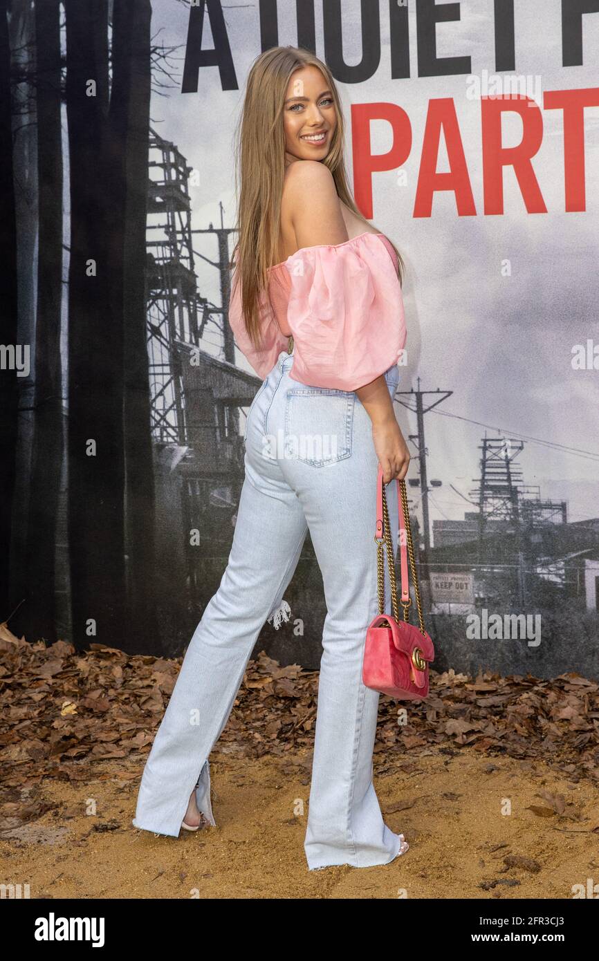 London, UK. 20th May, 2021. Tyne-Lexy Clarson attends A Quiet Place ...