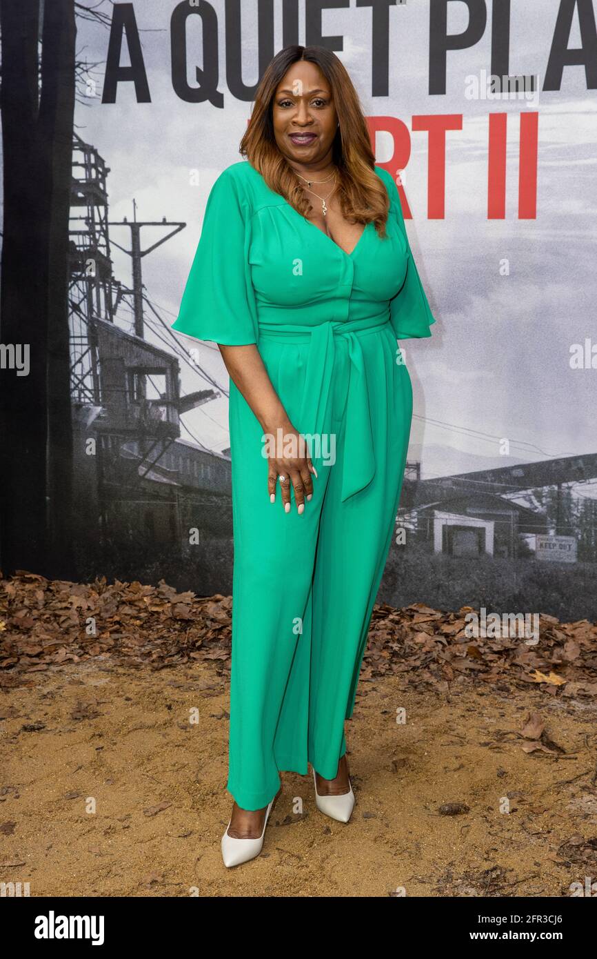 Angie Greaves attends A Quiet Place Part II Screening at Cineworld in ...