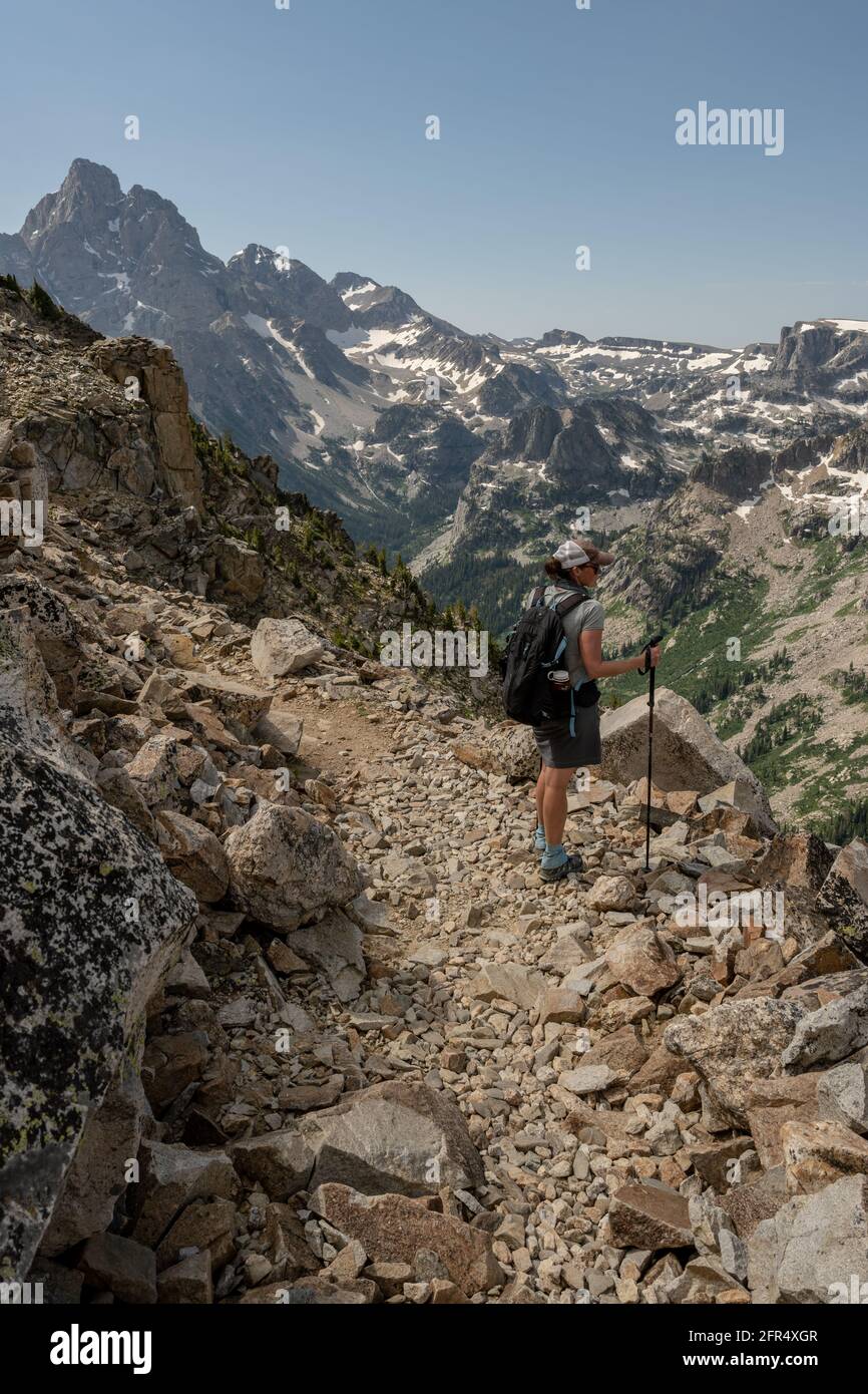 Hiking paintbrush divide hi-res stock photography and images - Alamy