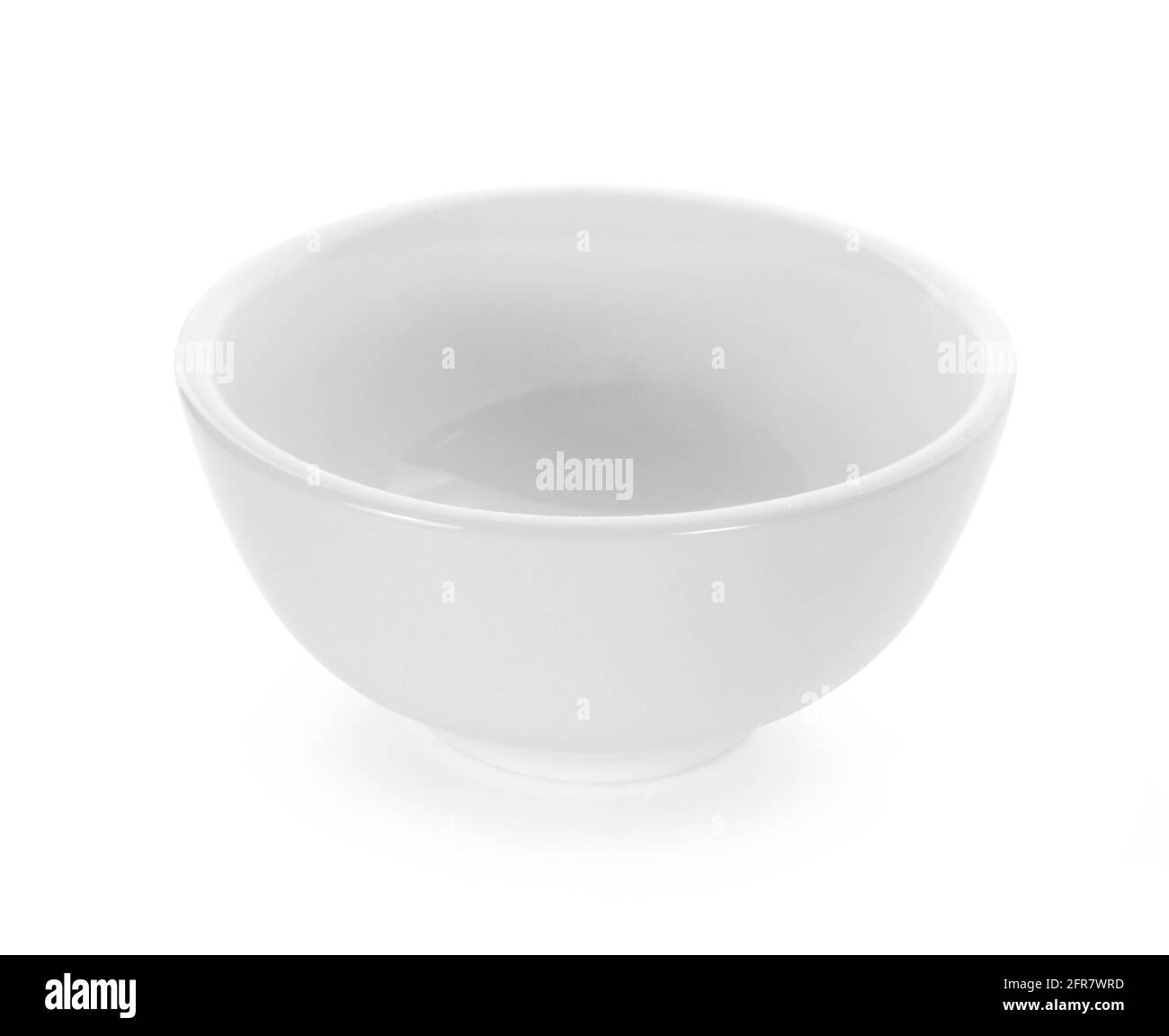empty bowl isolated on white background Stock Photo - Alamy