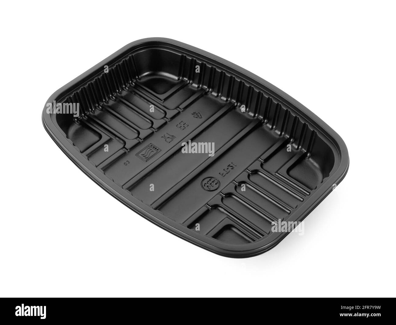 plastic empty bowl on white background Stock Photo - Alamy