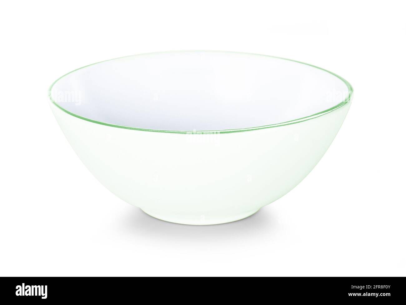 empty bowl isolated on white background Stock Photo - Alamy