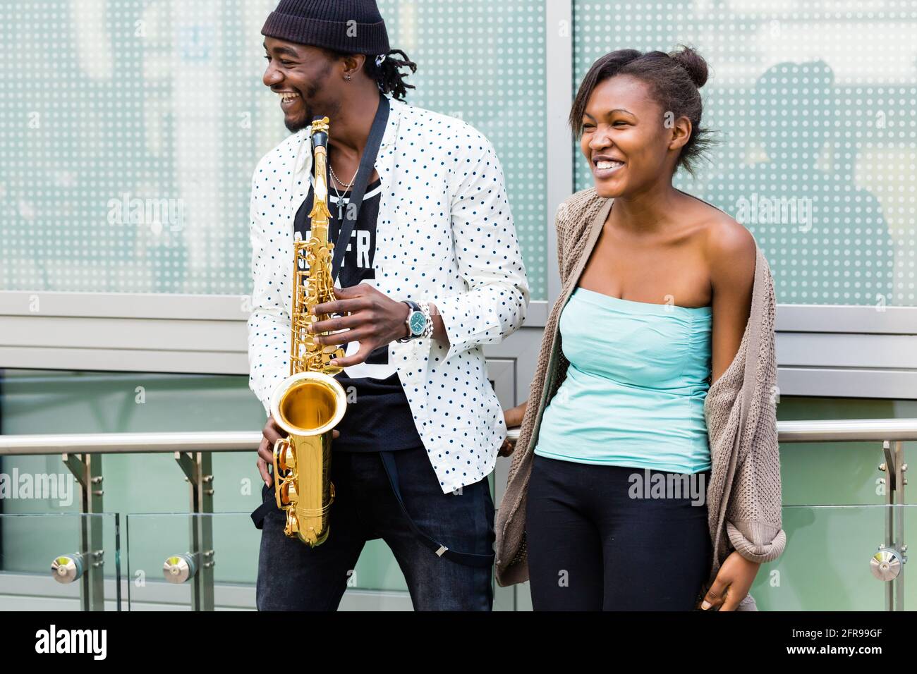 Saxophone romantic hi-res stock photography and images - Alamy