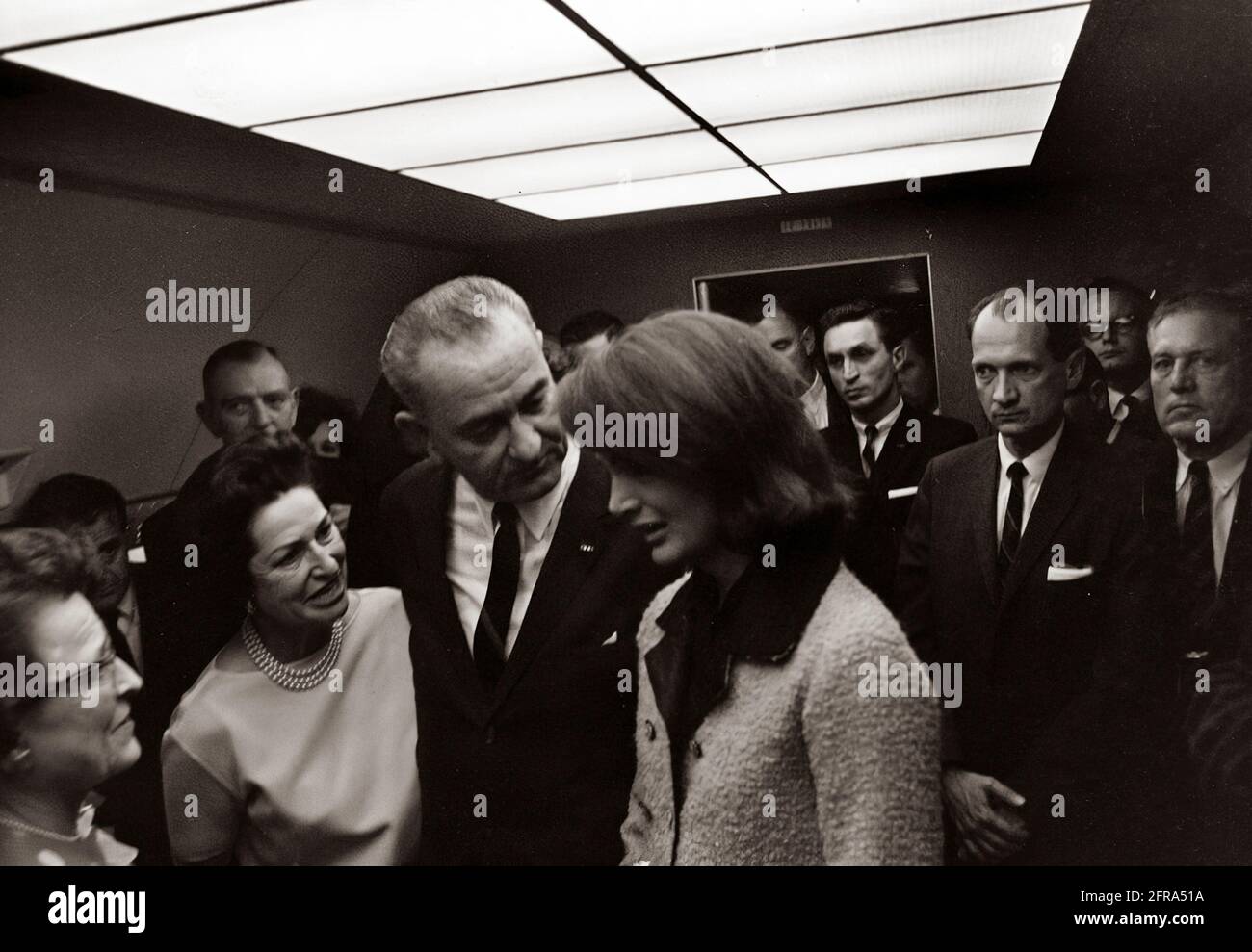 ST-1A-19-63 22 November 1963 Trip to Texas: Swearing-in ceremony aboard ...