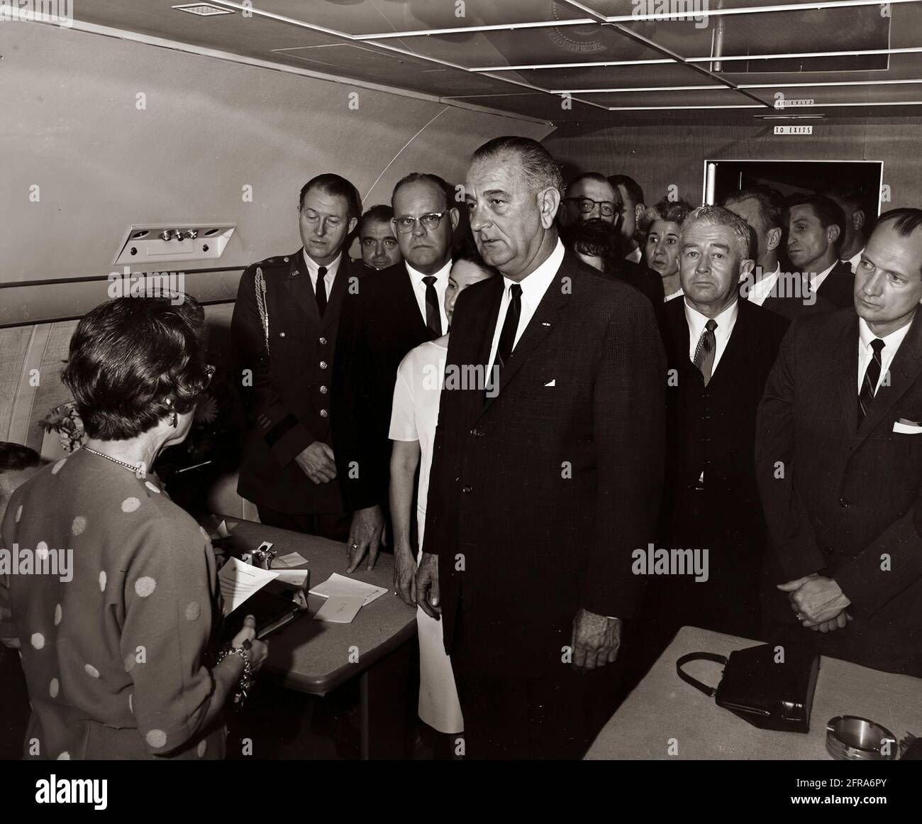 President johnson swearing in hi-res stock photography and images - Alamy