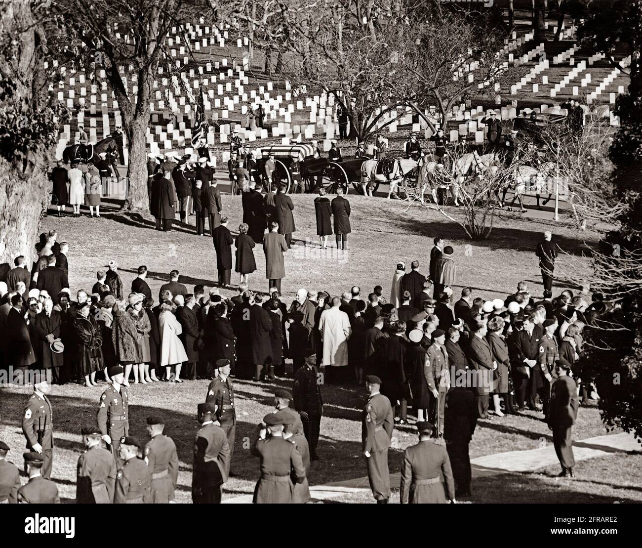 AR8255-3A 25 November 1963 Requiem Mass, St. Matthews' Cathedral, and ...