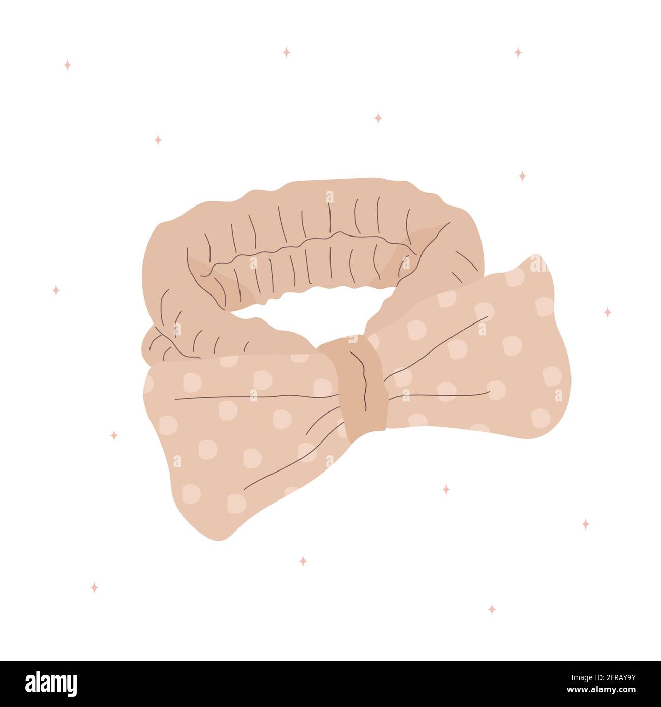 Bow headband Stock Vector Images - Alamy