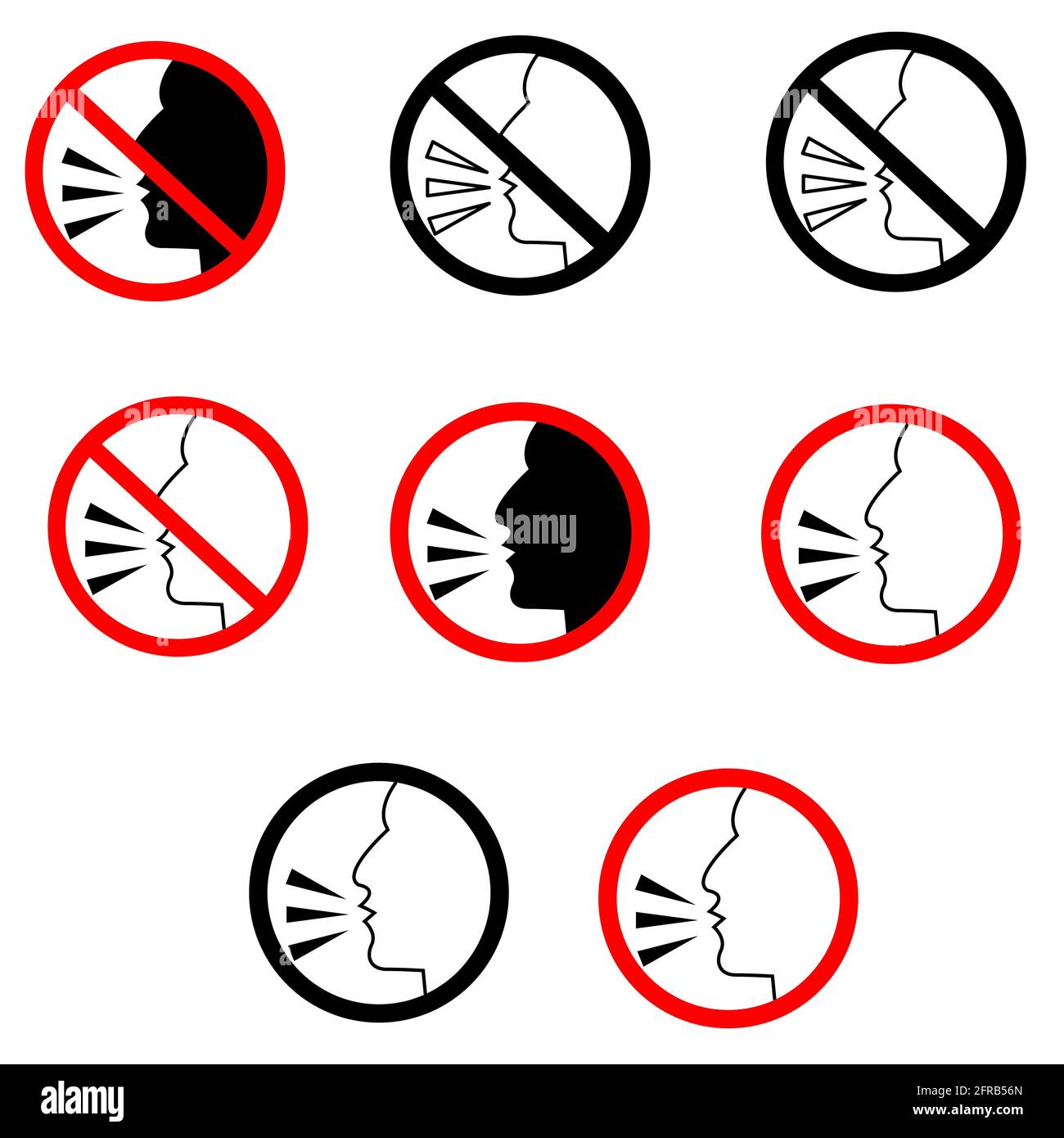 No Talking Clipart