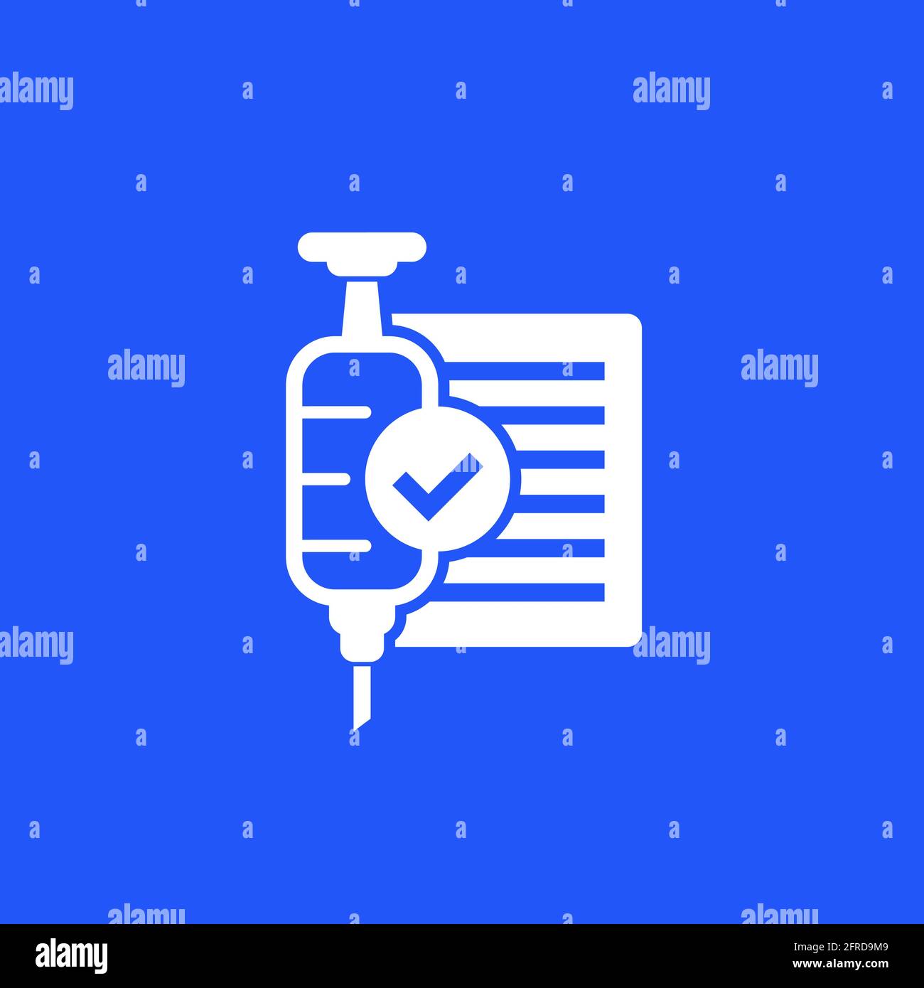 Vaccination complete Stock Vector Images - Alamy
