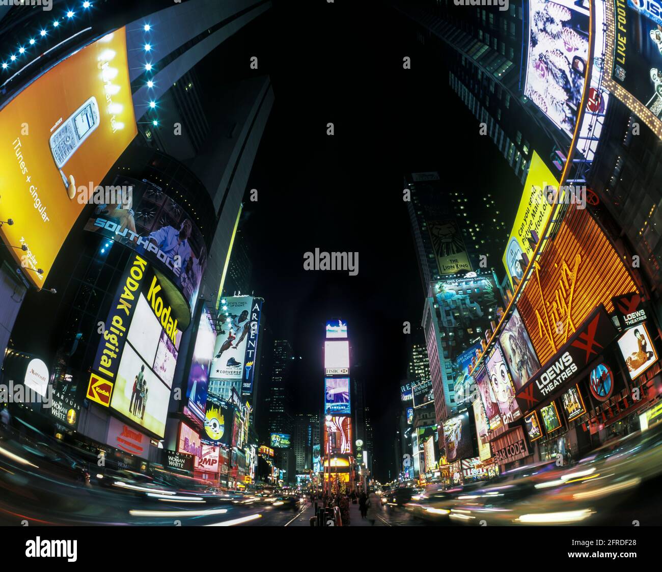 2005 HISTORICAL TIMES SQUARE MIDTOWN MANHATTAN NEW YORK CITY USA Stock ...